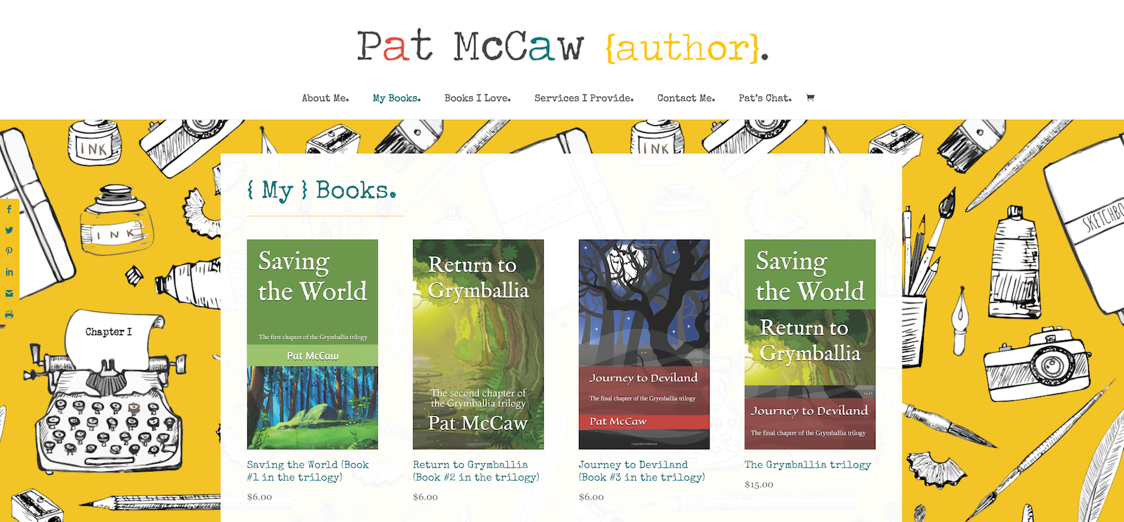 My Books. - Pat McCaw